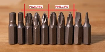 Phillips oder Pozidriv Antrieb: Unterschiede und Gemeinsamkeiten