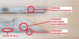 Vorbohren bei Holzschrauben: Wann ist es sinnvoll?